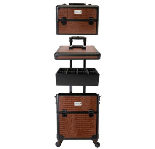 Groom X – מזוודת טיפוח מהודרת Grooming Case XL 2 in one with 4 Wheels ...